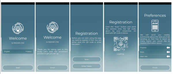 aRMT (Active App) - RADAR-base